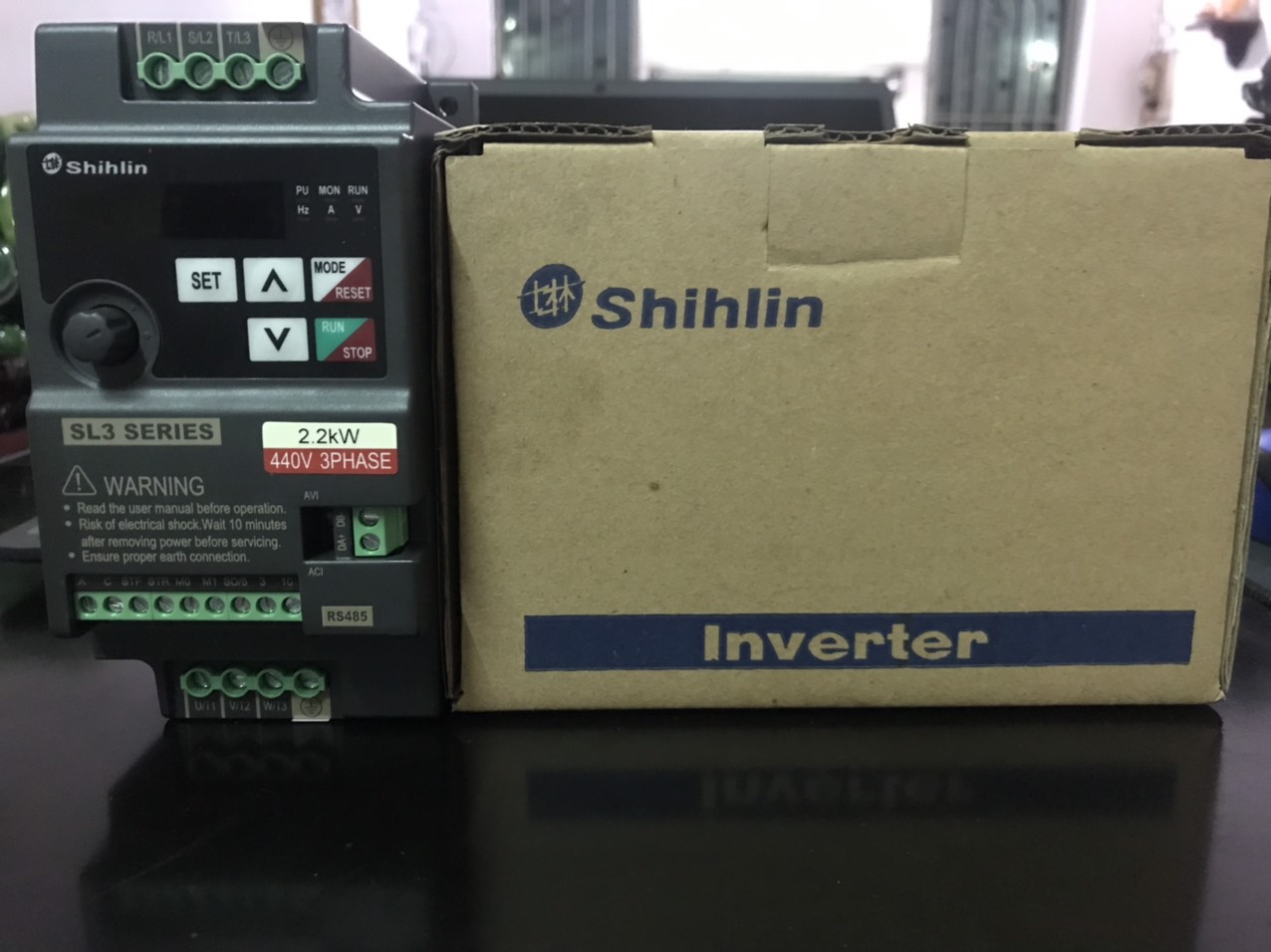SL3-043-1.5K biến tần Shihlin 1.5KW 380VAC